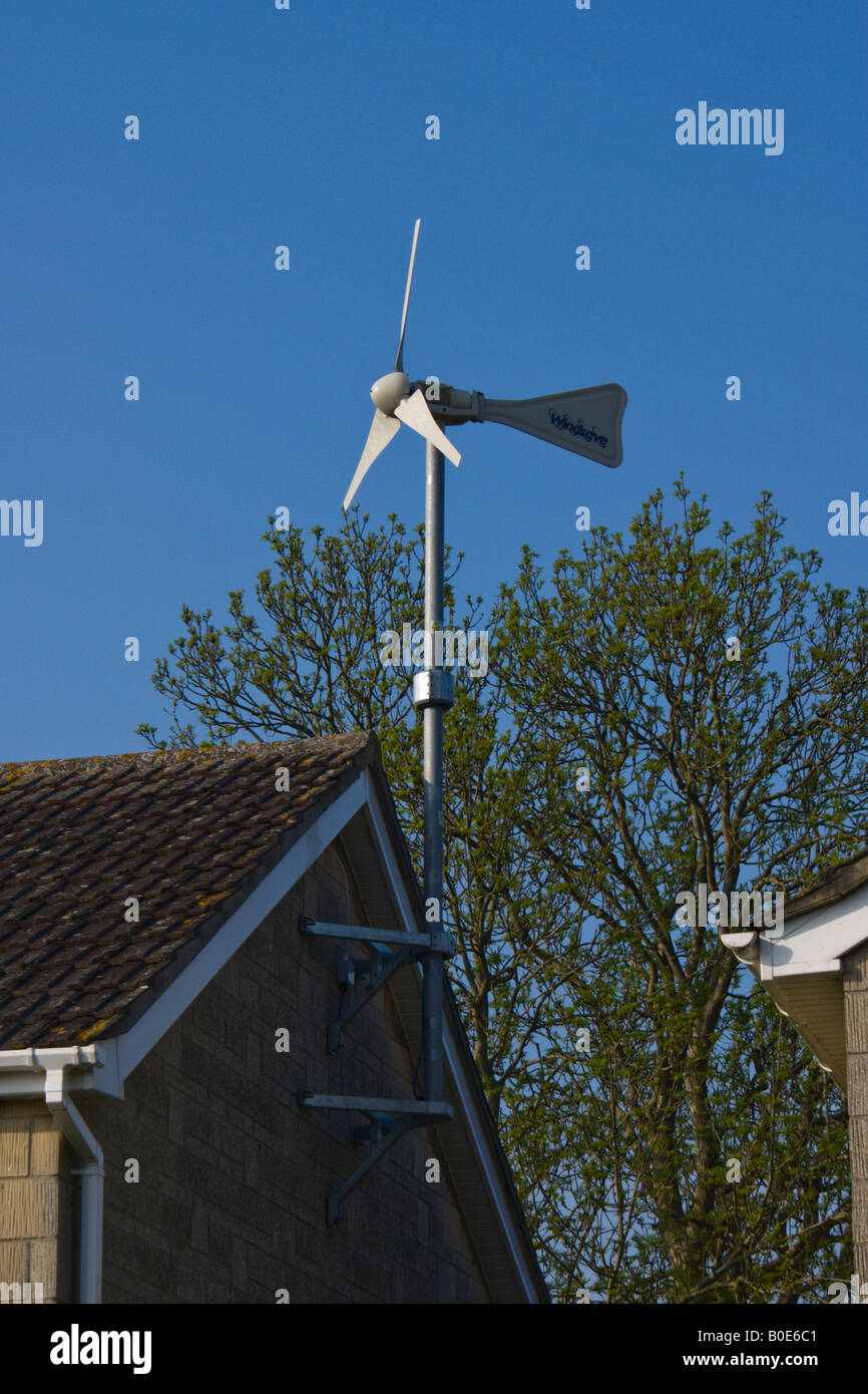 Domestic wind turbine hi-res stock photography and images - Alamy