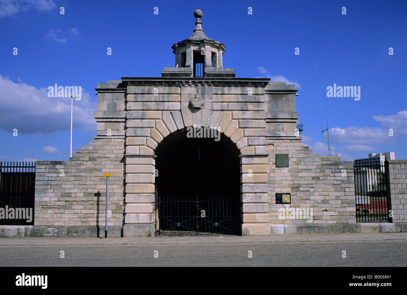 Landport Gate, Portsmouth, Hampshire, England, UK Stock Photo - Alamy