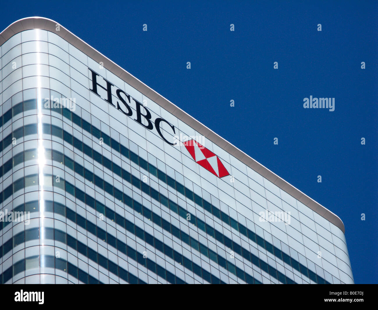 HSBC headquarters building in Canary Wharf, London Stock Photo - Alamy