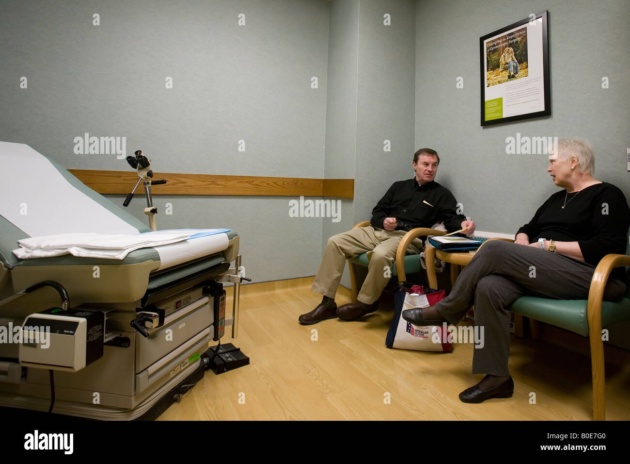 Patient Participating In Clinical Trial Of A New Cancer Treatment Waits