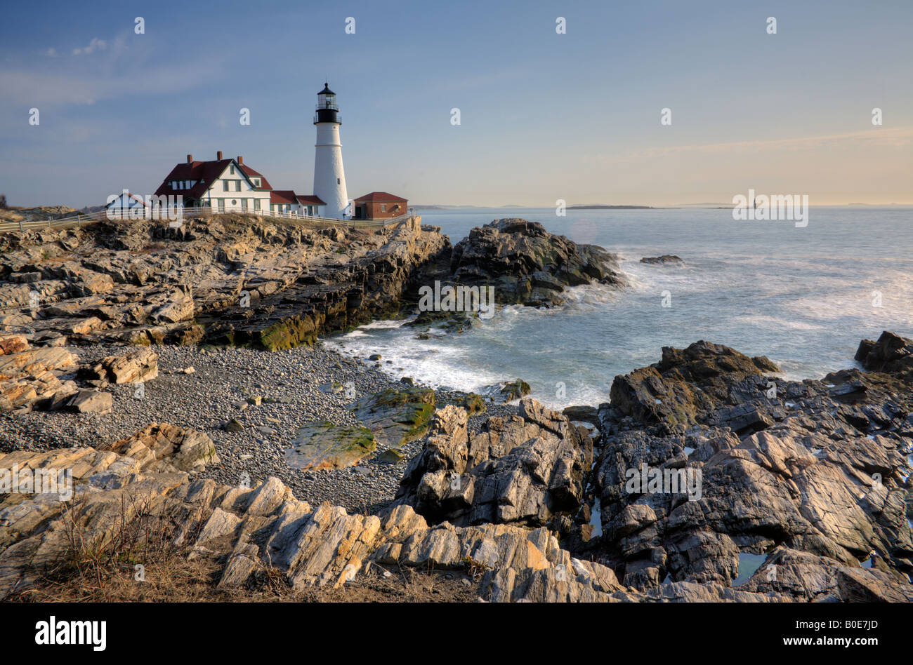 Fort Williams Lighthouse Stock Photo - Alamy