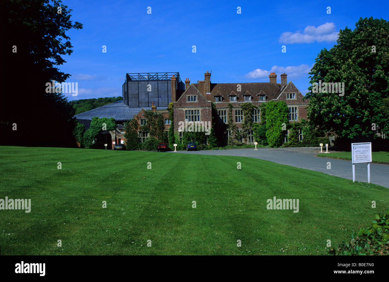 Glyndebourne opera house, Glynde, Lewes, Sussex, England, UK Stock ...