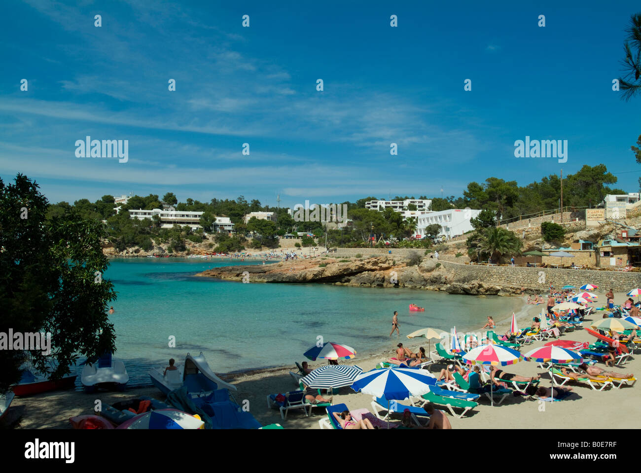 Beach at Portinatx,Ibiza Stock Photo - Alamy