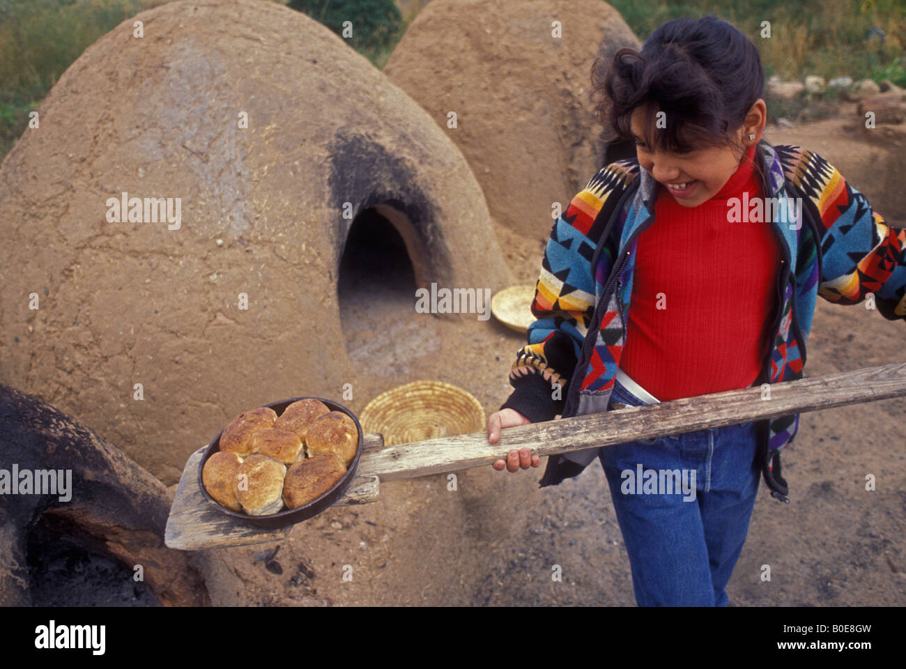 Native american child cooking hi-res stock photography and images - Alamy