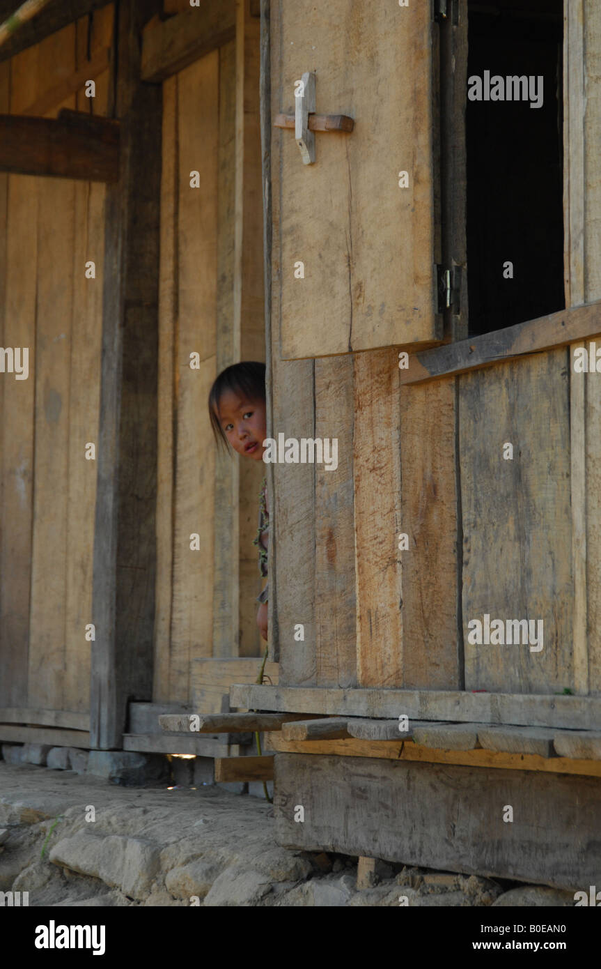 sin chai, inquisitive child Stock Photo - Alamy