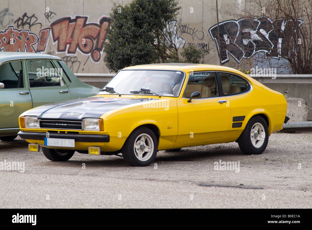 mark two 2 ford capri boy racers car accesories fog lamp foglamp Stock ...