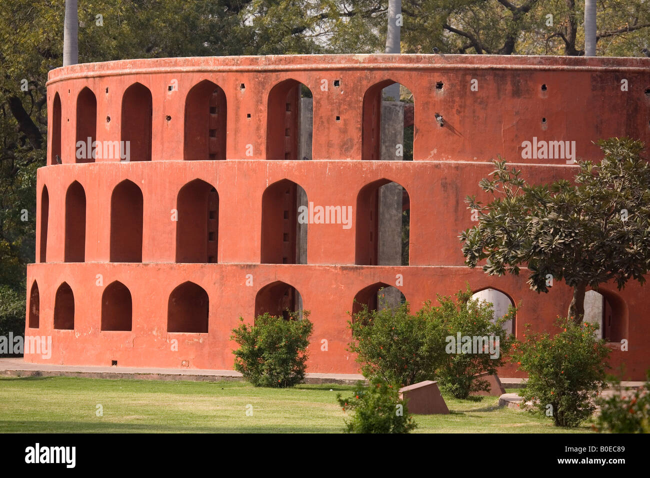 The Ram Yantra at the Jantar Mantar in New Delhi, India. The Jantar ...