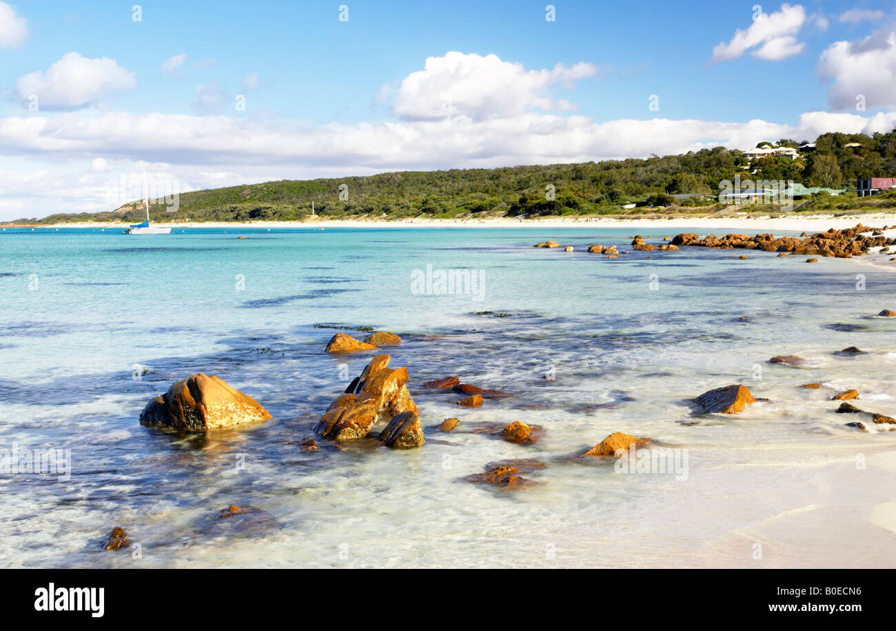 Bunker Bay beach near Dunsborough on Cape Naturaliste, looking out ...