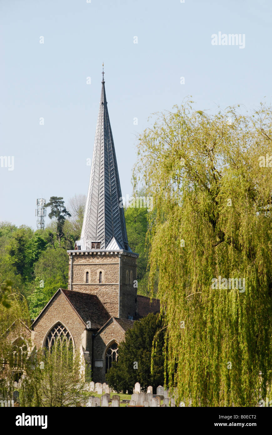 England surrey godalming parish church hi-res stock photography and ...