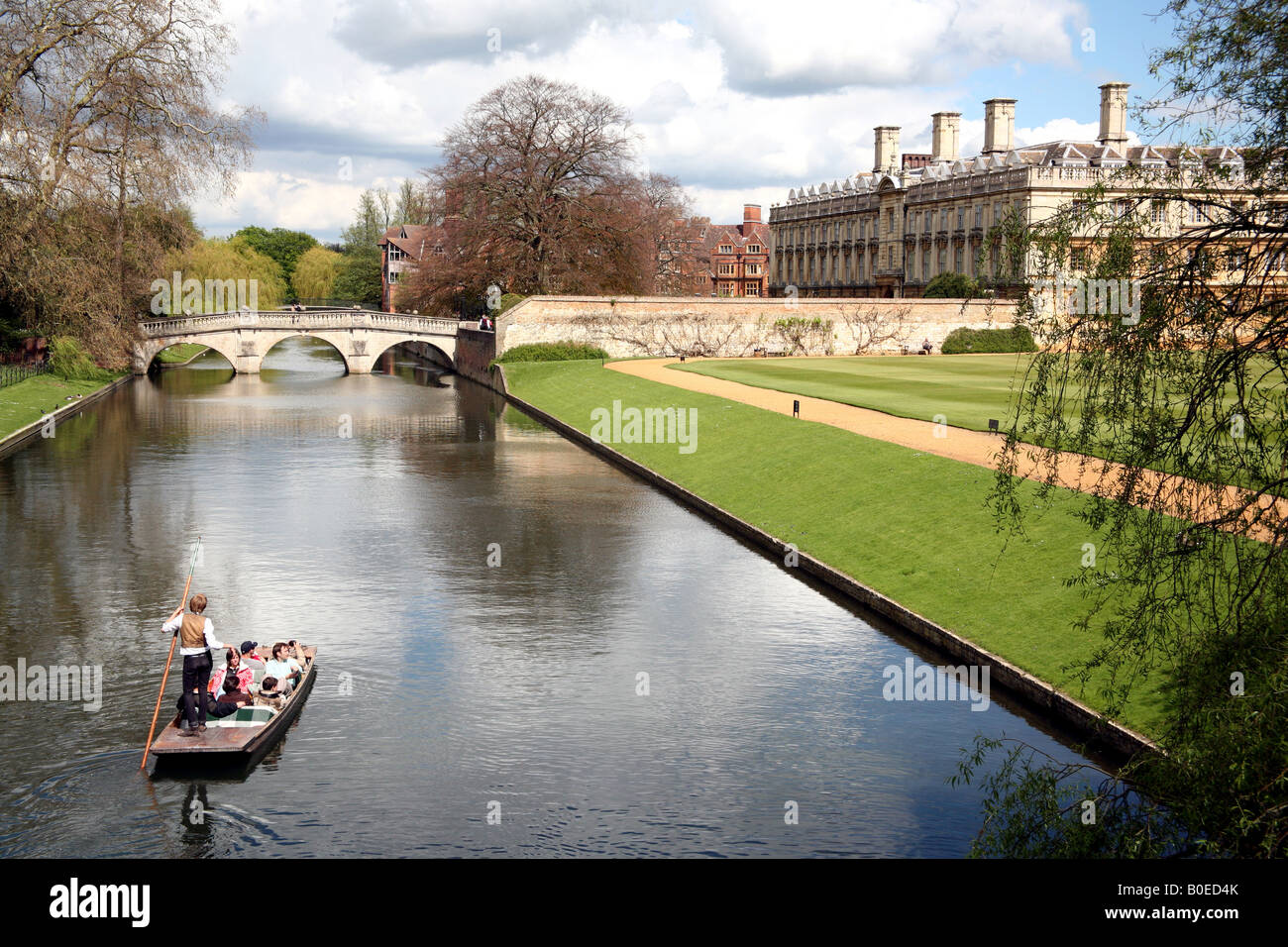 Clare bridge cambridge hi-res stock photography and images - Alamy