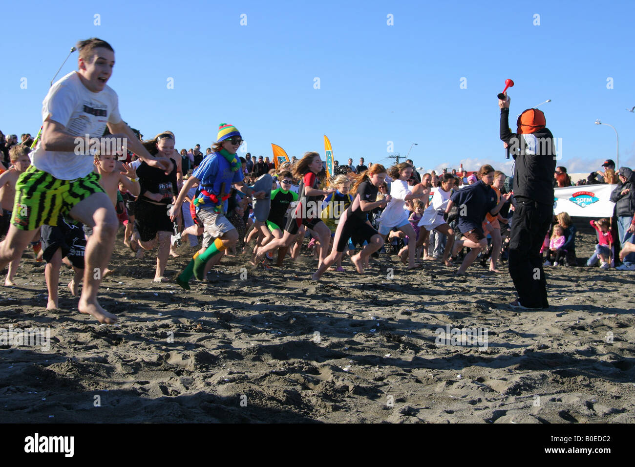 Swim race contestants hi-res stock photography and images - Alamy