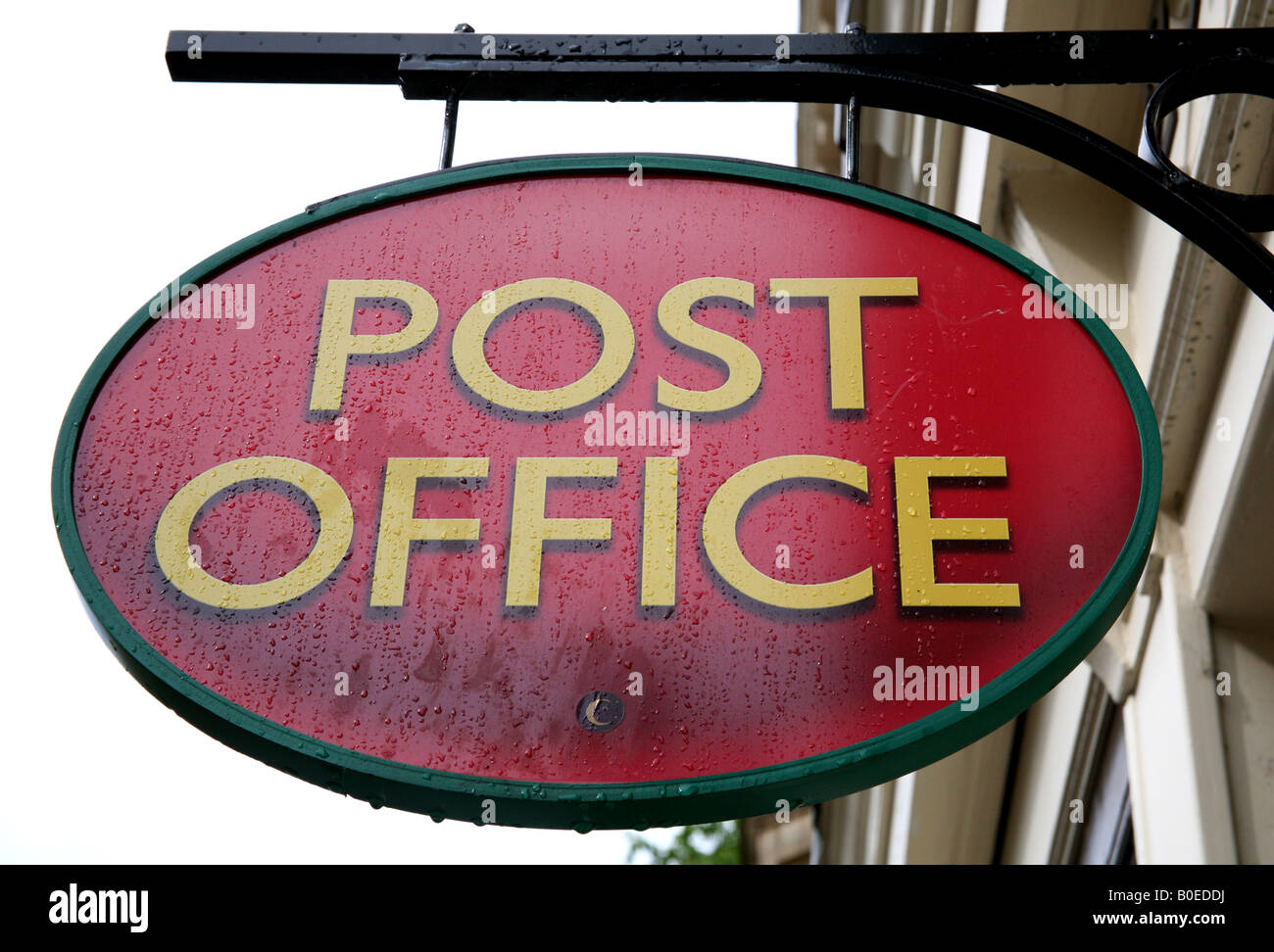 Sign outside Post Office in Cambridge England Stock Photo - Alamy