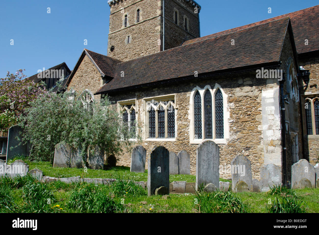 Parish Church of Saint Peter and Saint Paul Godalming Surrey England UK ...