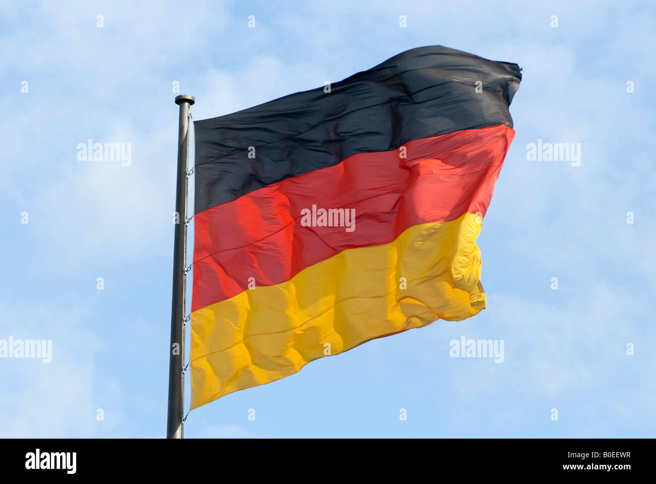 Black red gold flag hi-res stock photography and images - Alamy