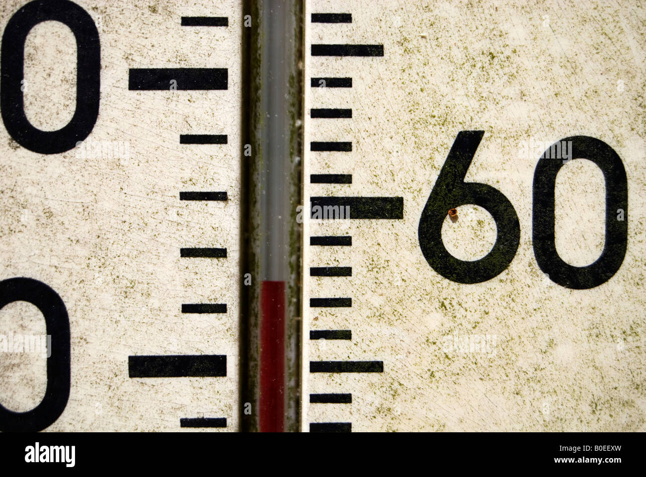 Closeup of thermometer Stock Photo - Alamy