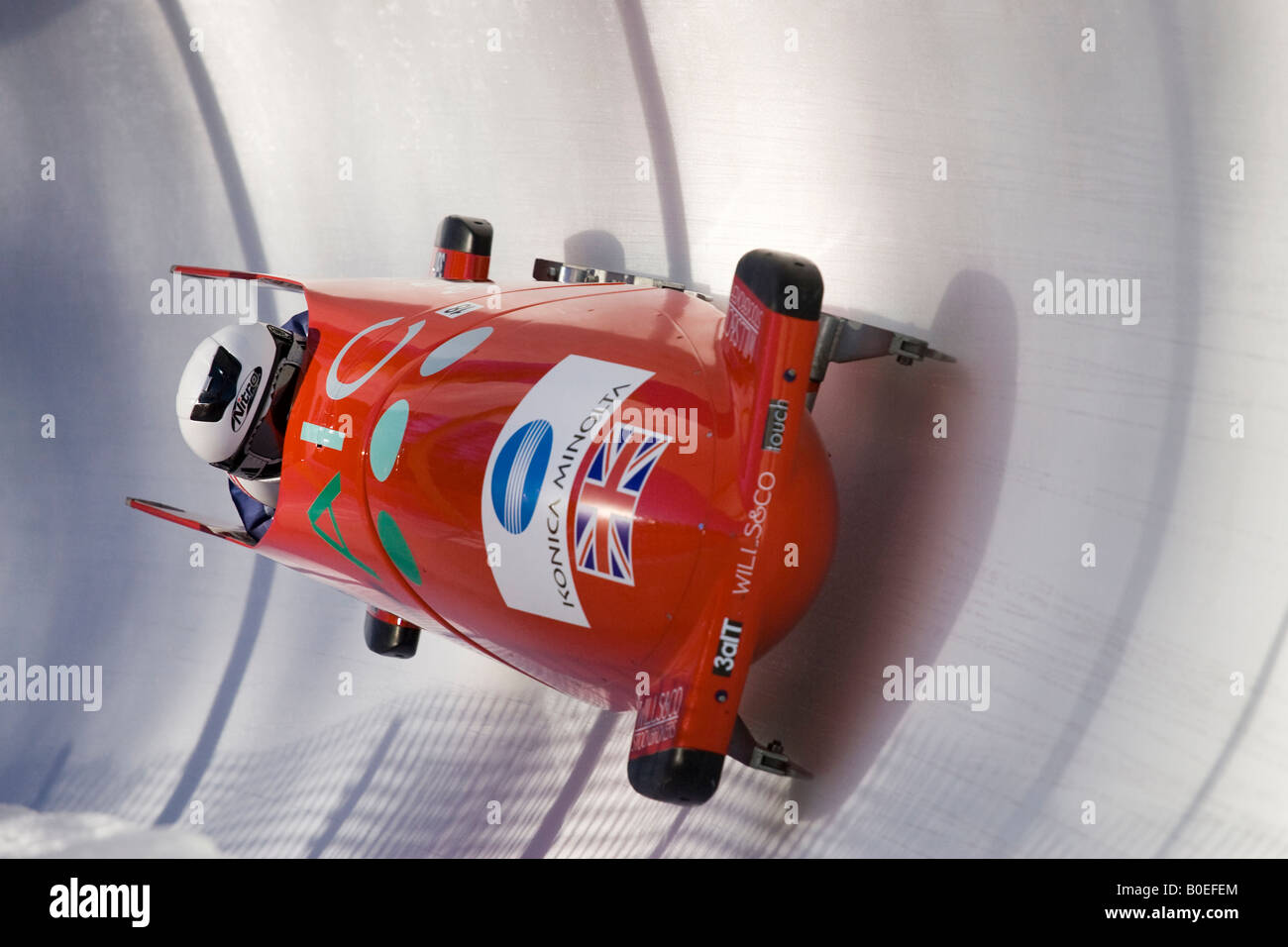 British bobsleigh team hi-res stock photography and images - Alamy