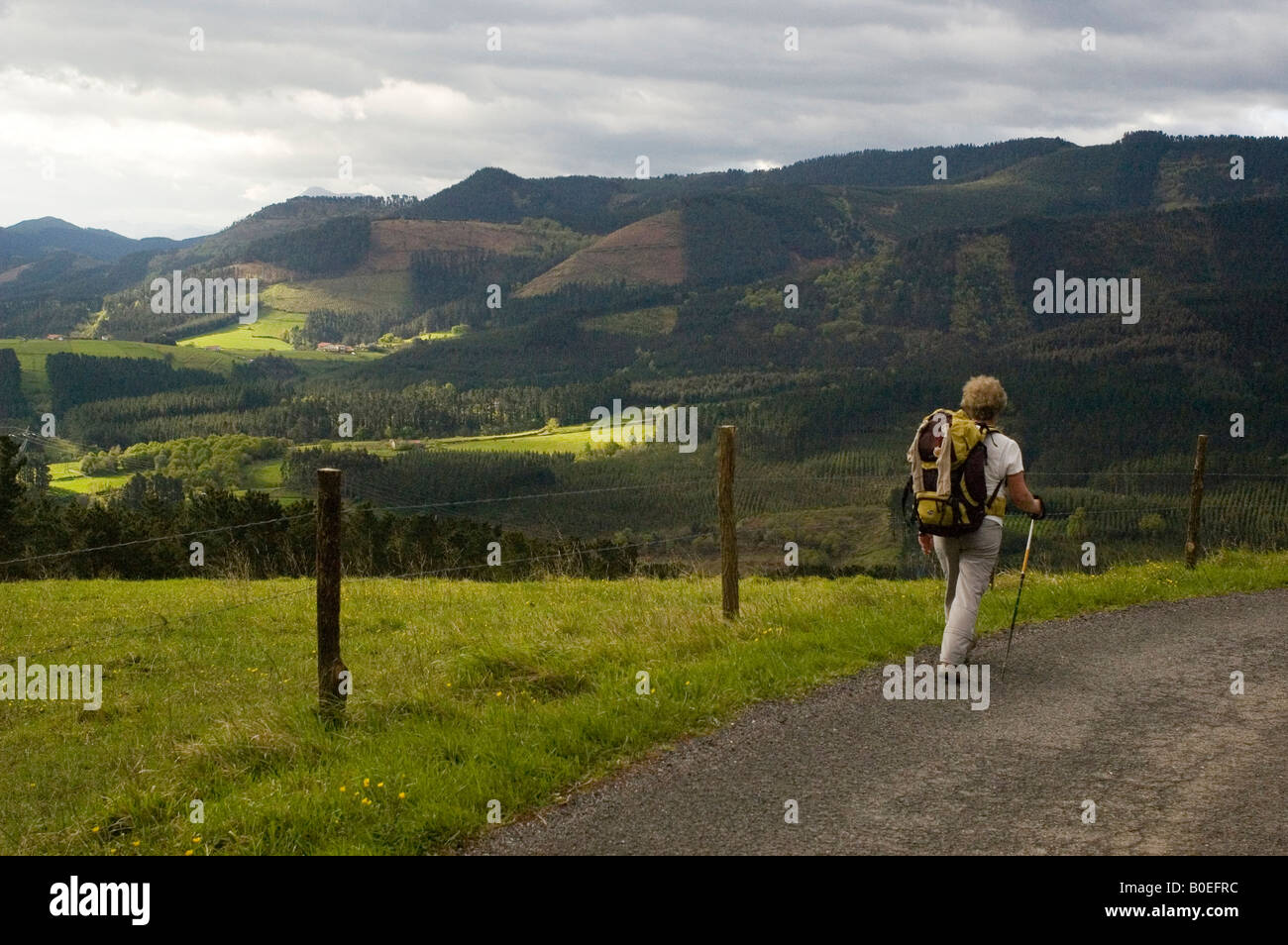 Paisaje del camino de santiago hi-res stock photography and images - Alamy