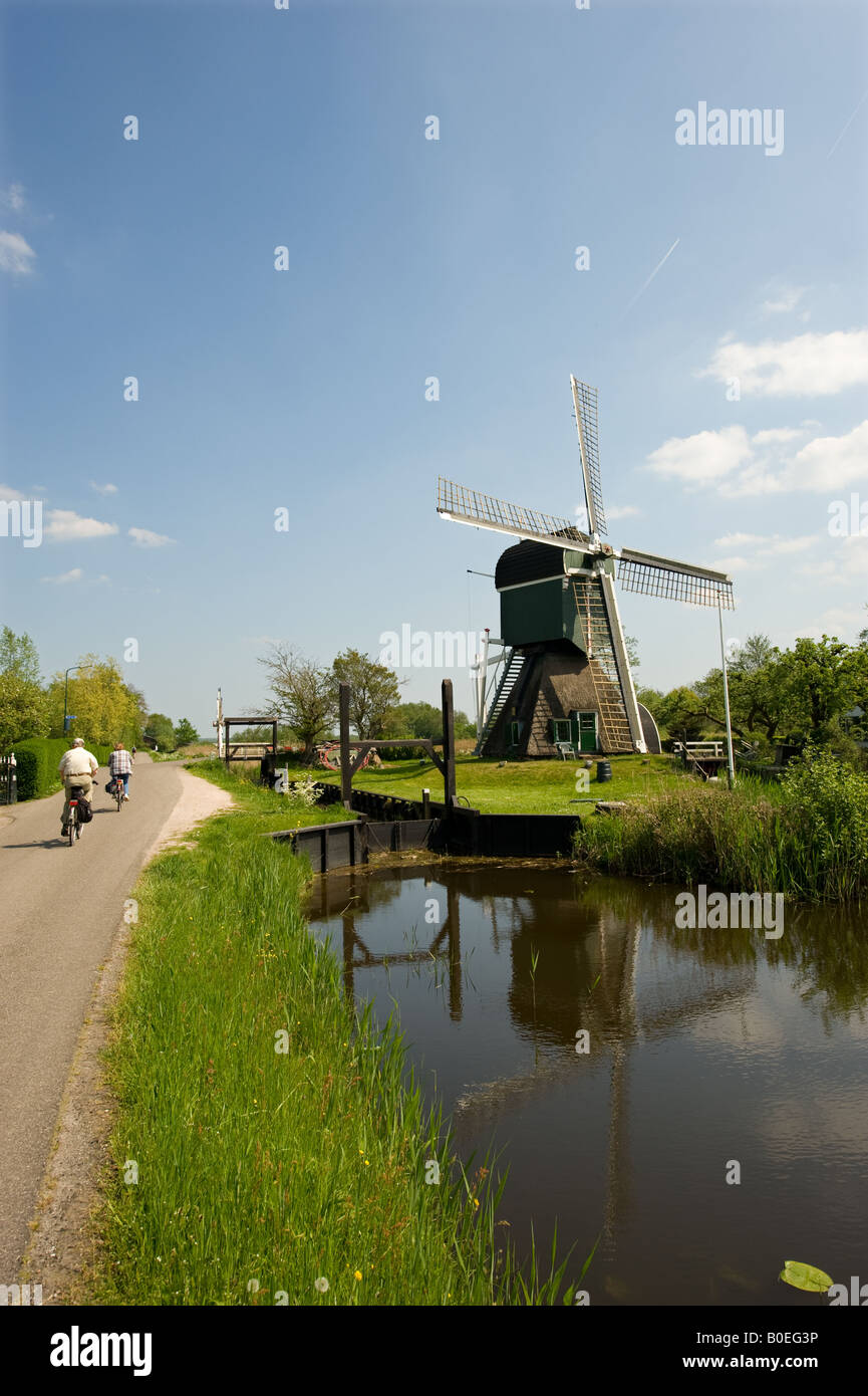 Windmill near a river hi-res stock photography and images - Alamy