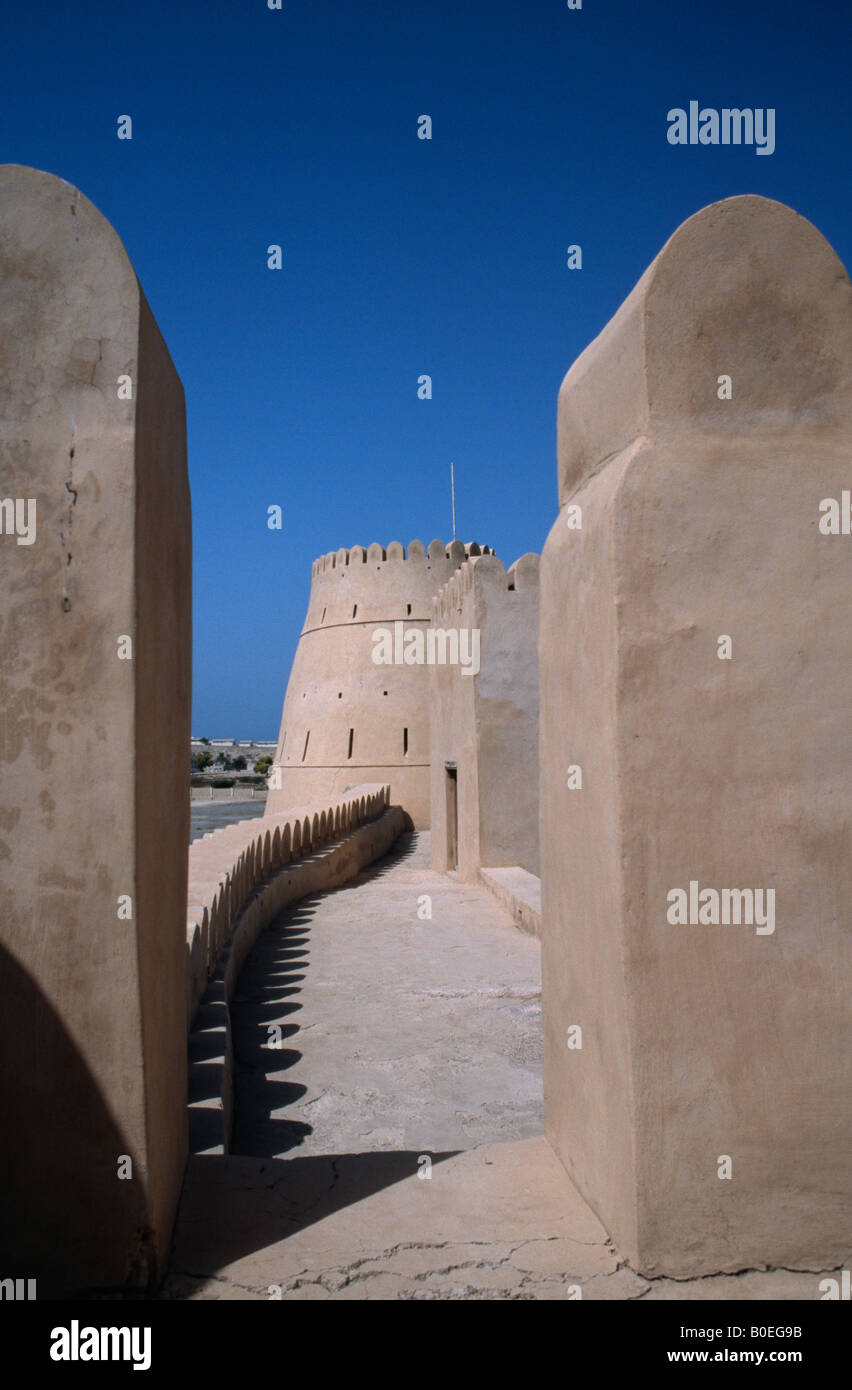Bukha Fort in the coastal town of Bukha on the remote Musandam ...