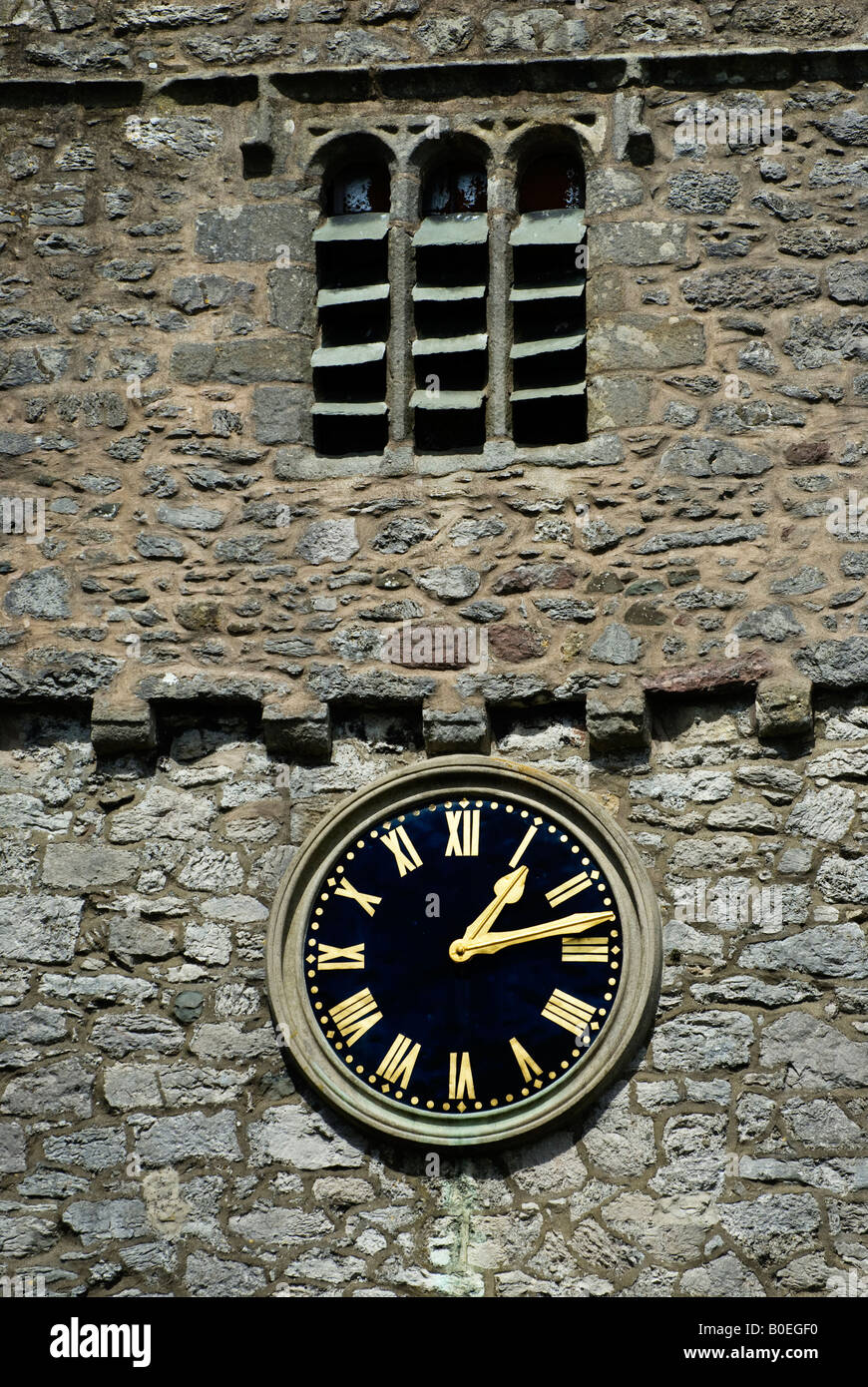 Church clock face hi-res stock photography and images - Alamy