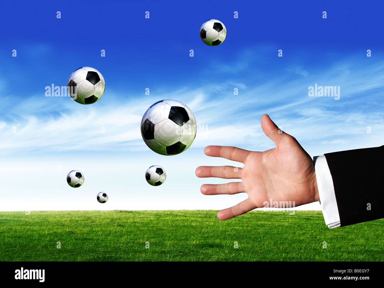Soccer Goalkeeper Hands Ball Save High Resolution Stock Photography and ...