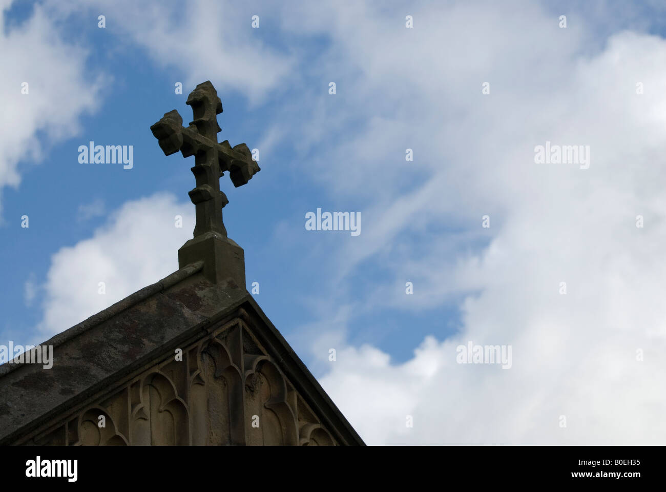 cross on church roof Stock Photo - Alamy