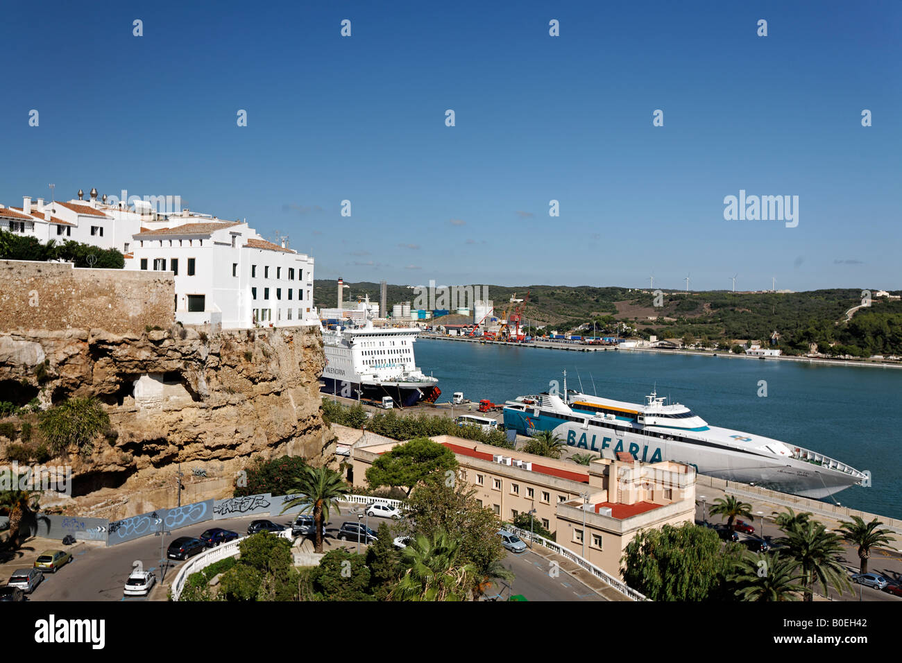 Menorca hauptstadt hi-res stock photography and images - Alamy