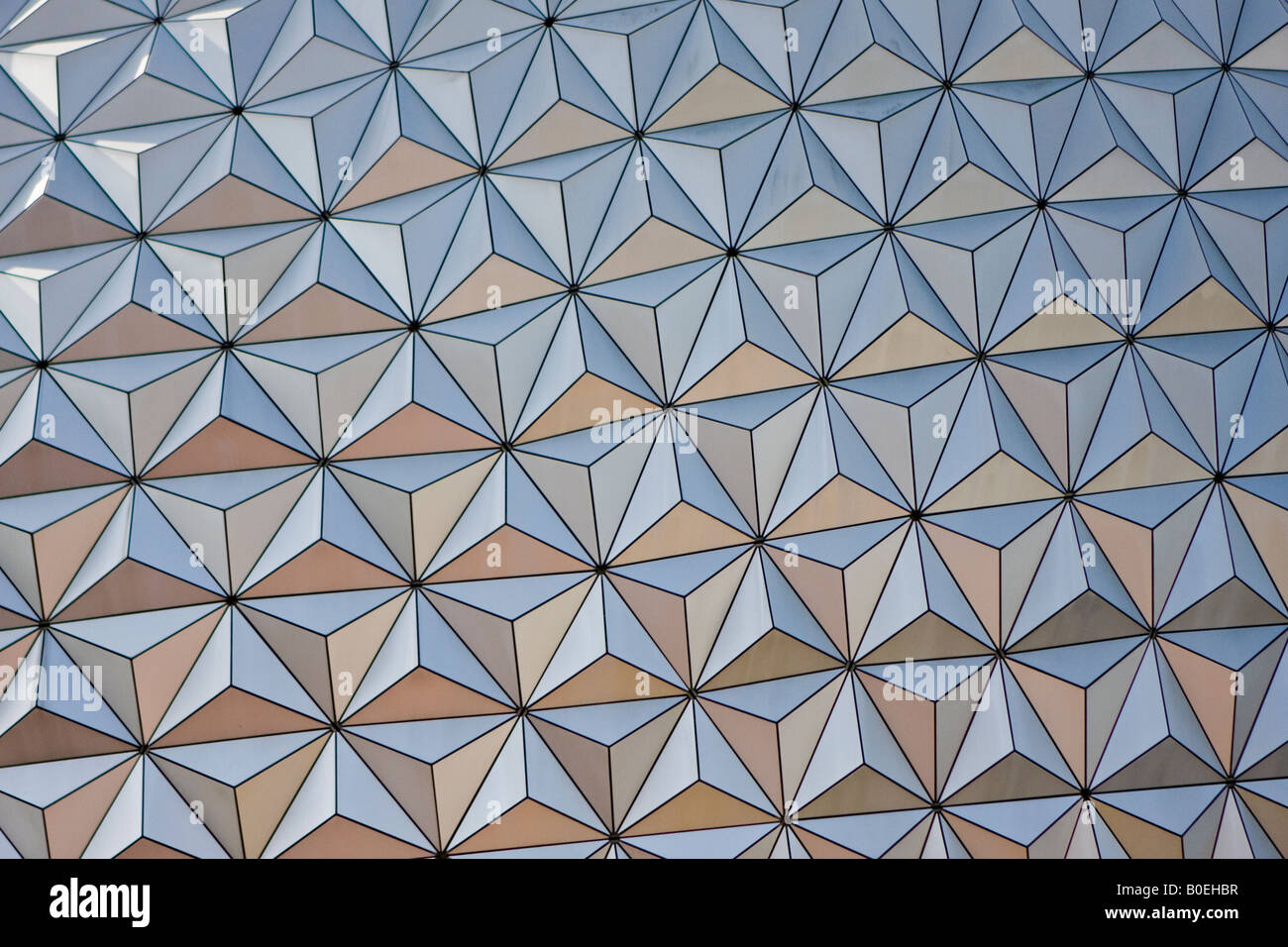 Spaceship Earth Geodesic Dome at Walt Disney's Epcot Theme Park in ...