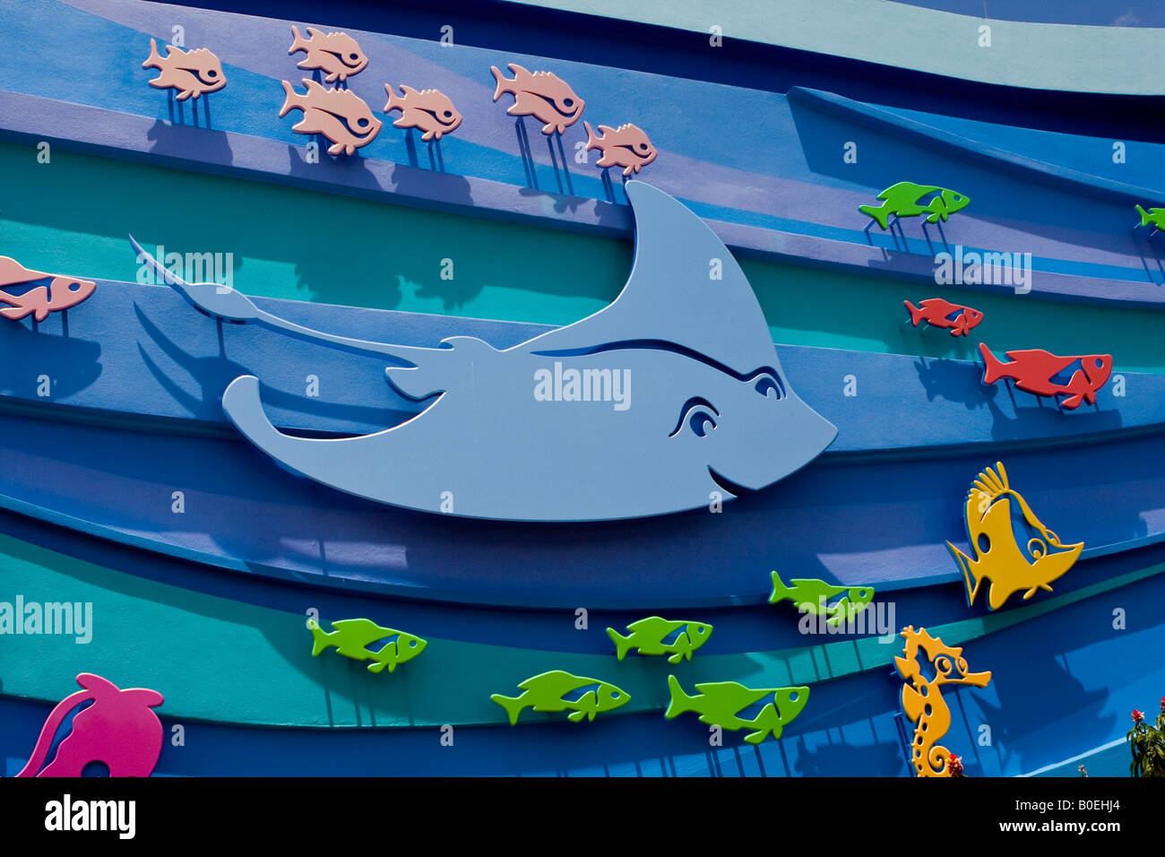 Entrance to The Seas with Nemo Attraction at Walt Disney's Epcot Theme ...