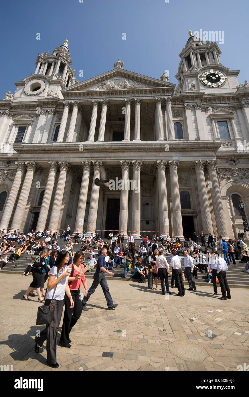 st pauls cathedral, london, england Stock Photo - Alamy