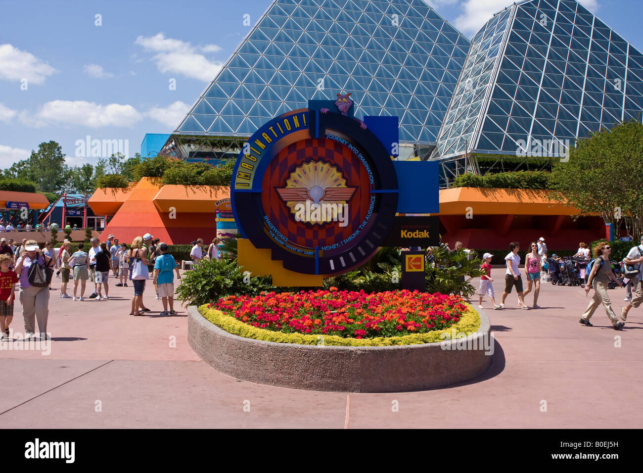 The Journey into Imagination Pavilion at Disney's Epcot in Orlando ...