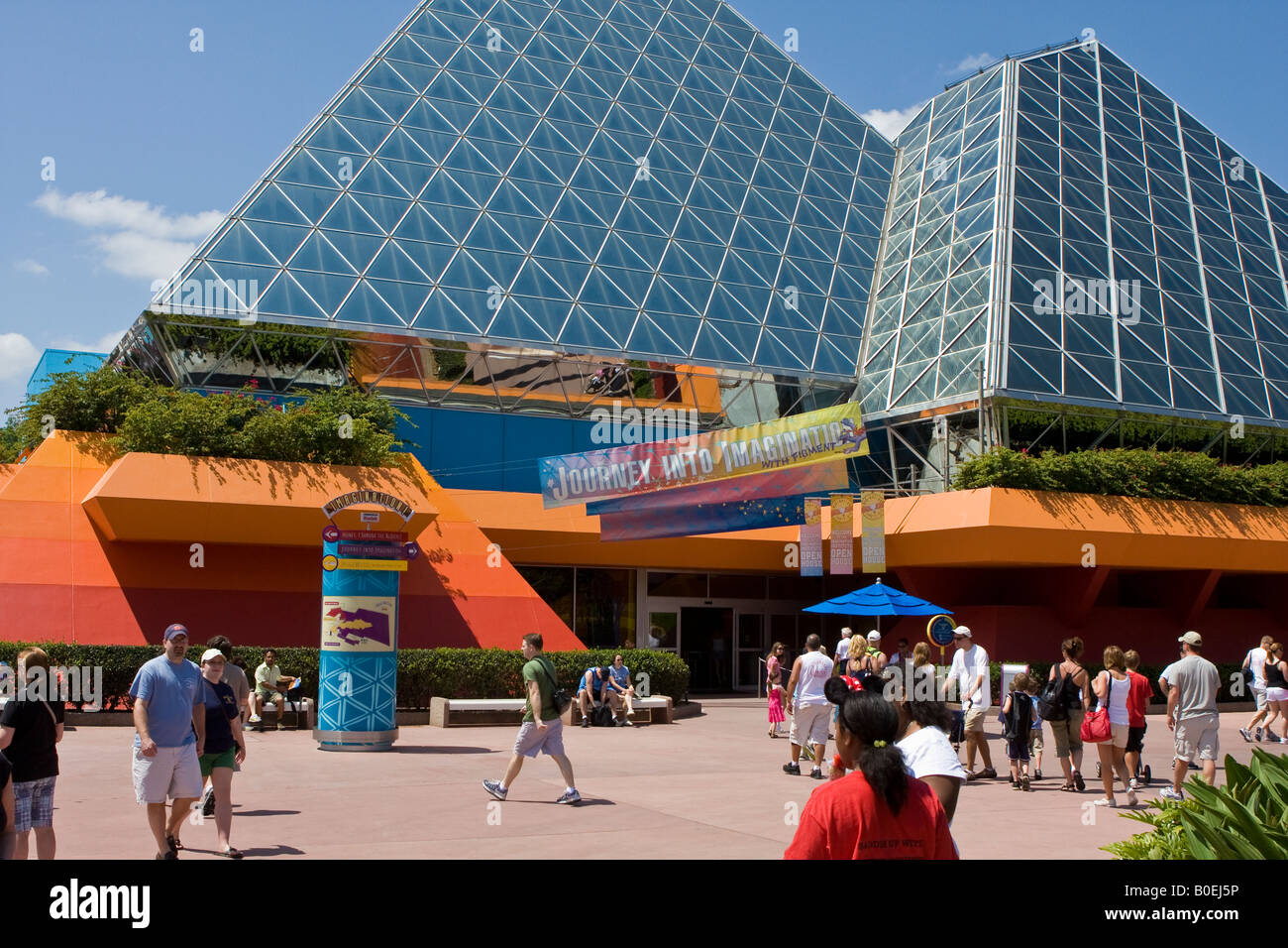 The Journey into Imagination Pavilion at Disney's Epcot in Orlando ...