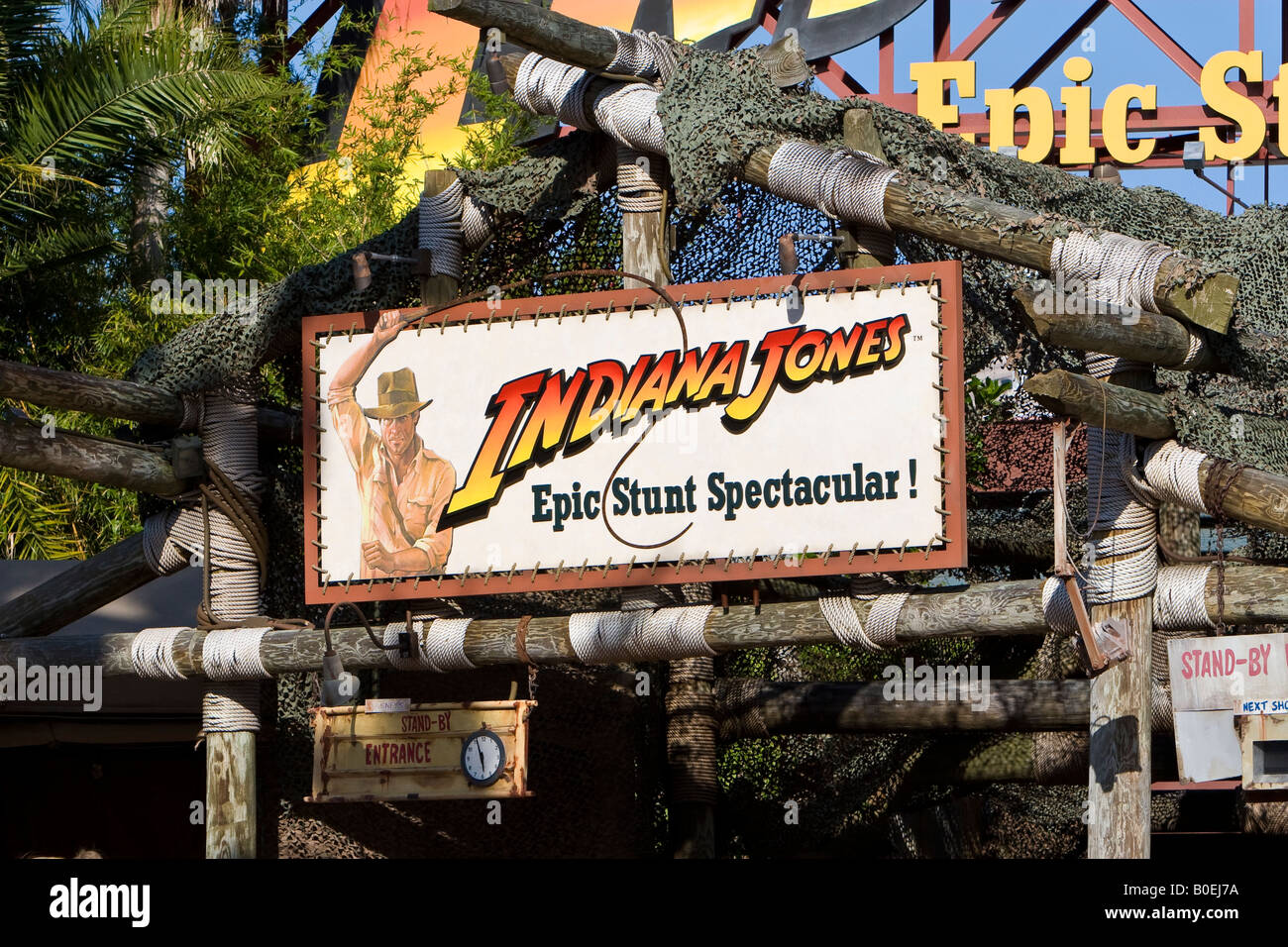 The Indiana Jones Stunt Show at Disney's Hollywood MGM Studios in ...