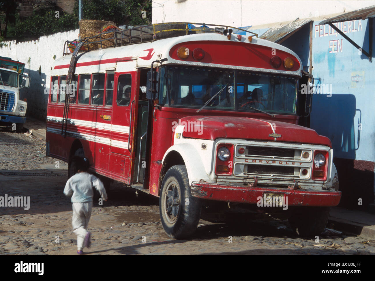 Local bus - Mexico Stock Photo - Alamy