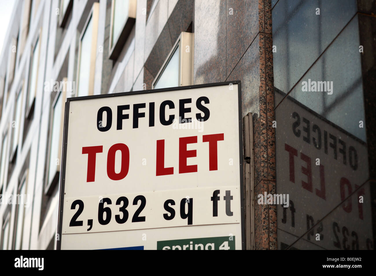 Offices to let in London UK Stock Photo - Alamy