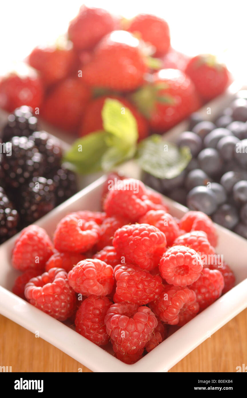 a display of summer berries Stock Photo - Alamy