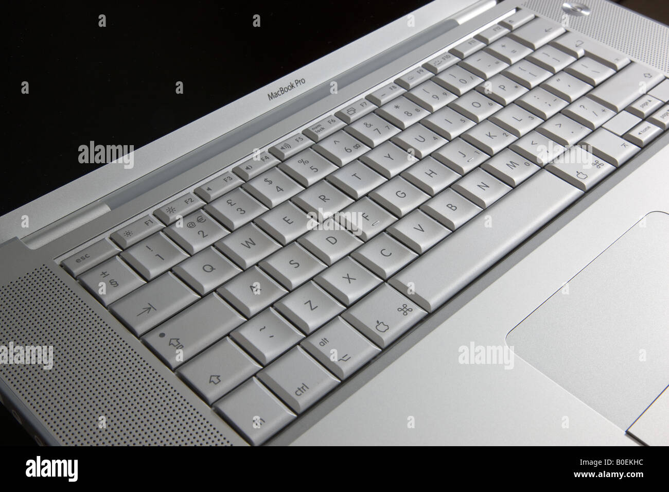 Apple MacBook Pro laptop computer keyboard London England United ...