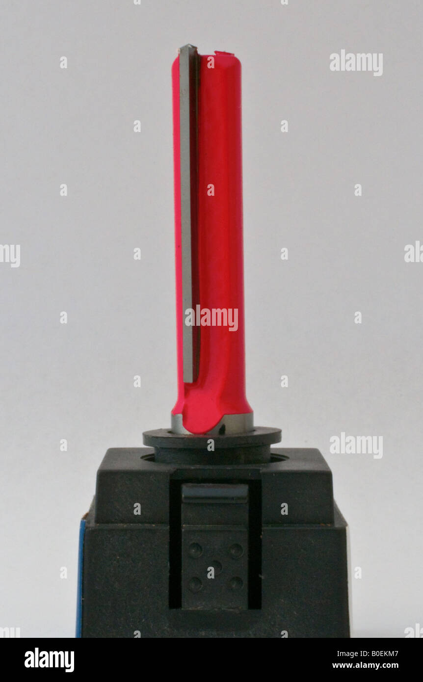 Long straight worktop router cutter straight red router bit hi-res ...