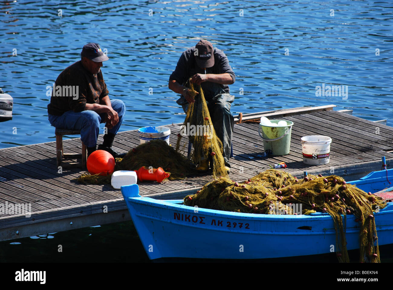 Fishermen dock hi-res stock photography and images - Alamy