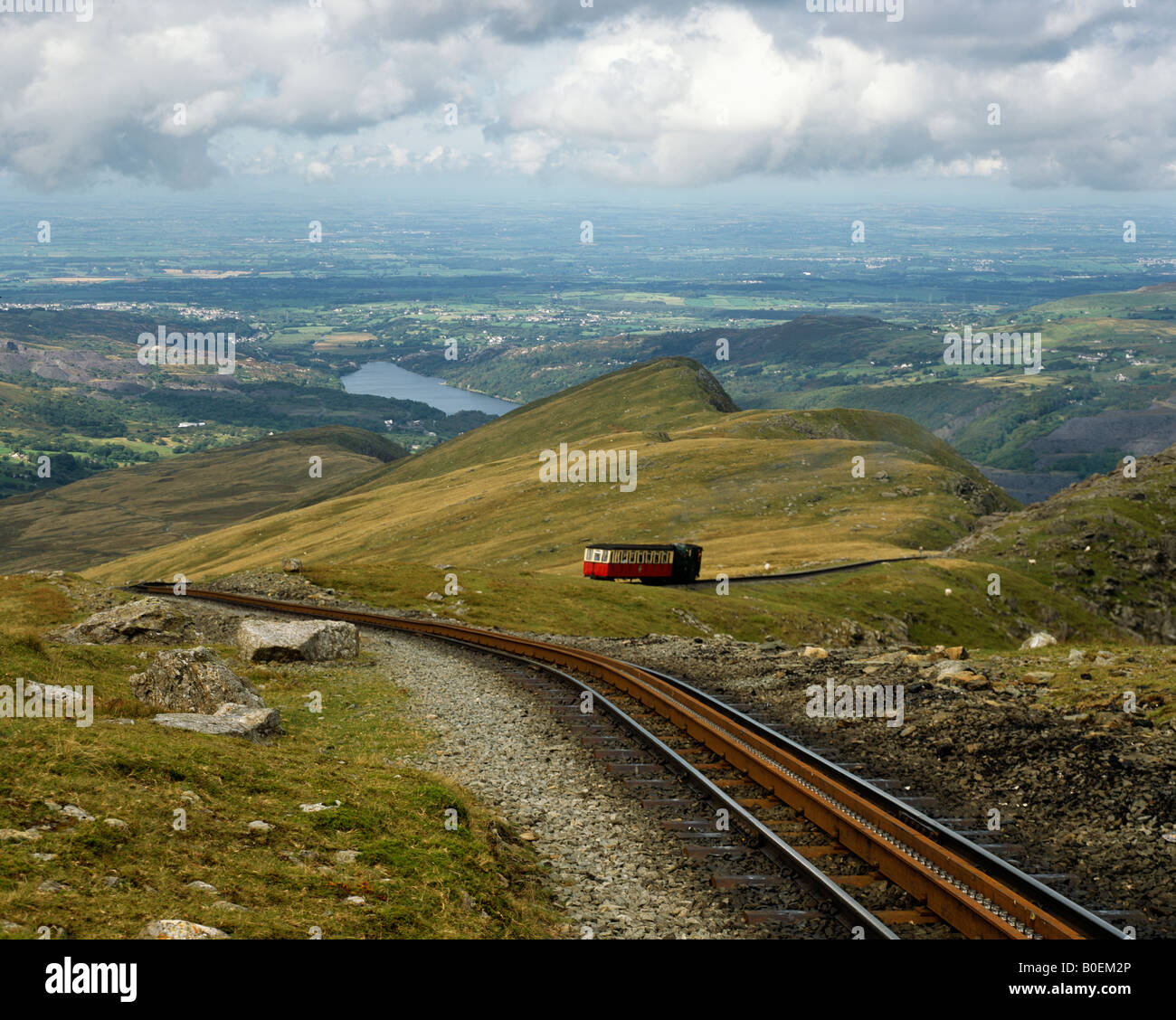 Snowdon railway hi-res stock photography and images - Alamy