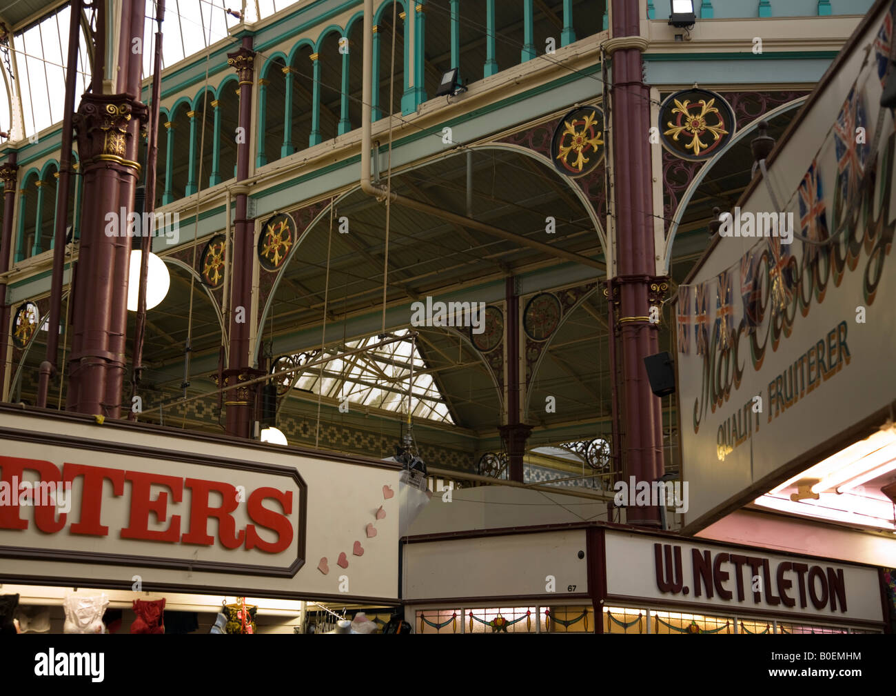 Halifax Indoor Market Stock Photo - Alamy