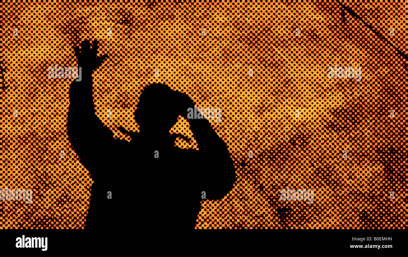 Self photo shadow hi-res stock photography and images - Alamy