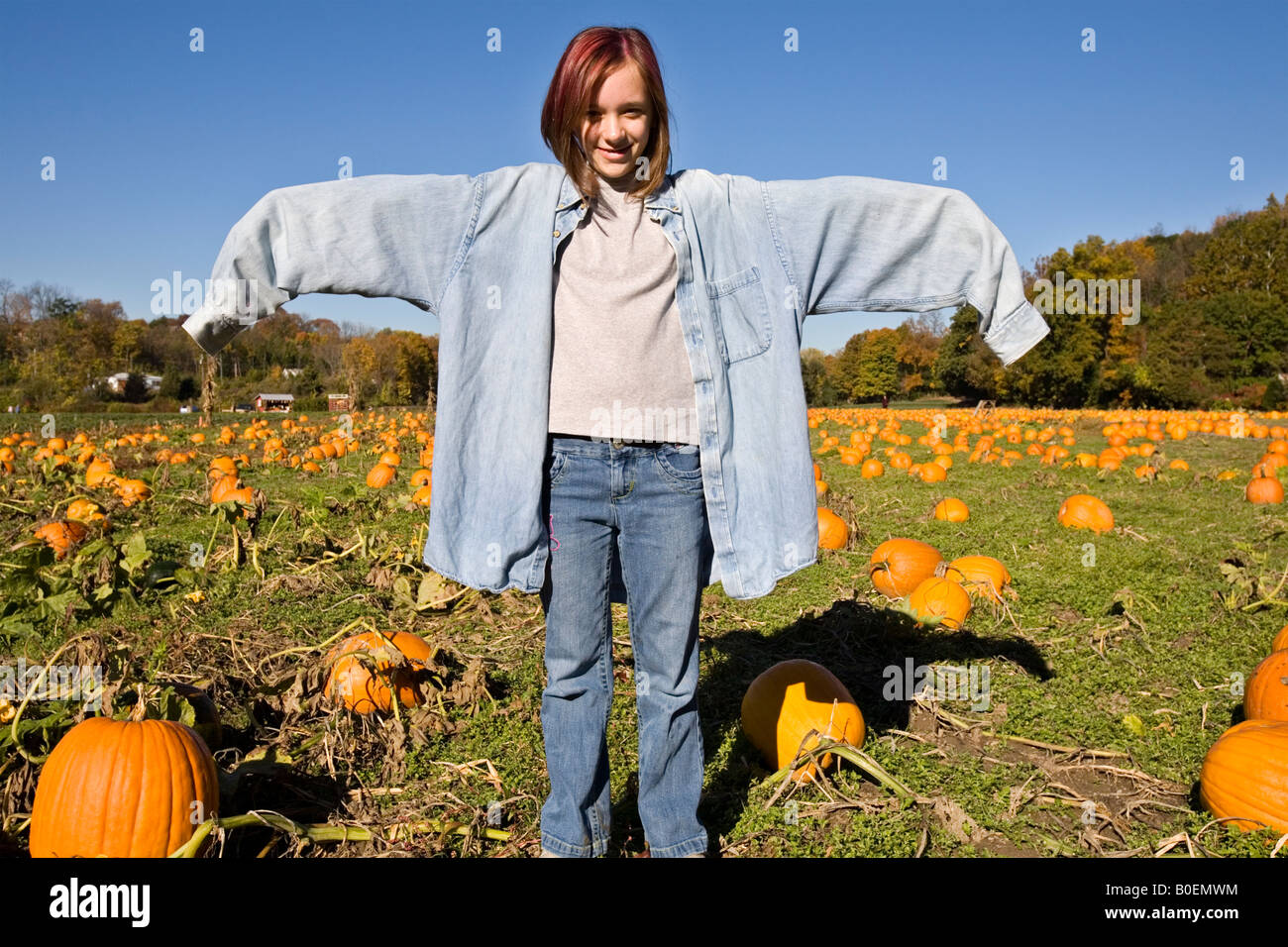 Female scarecrow hi-res stock photography and images - Alamy