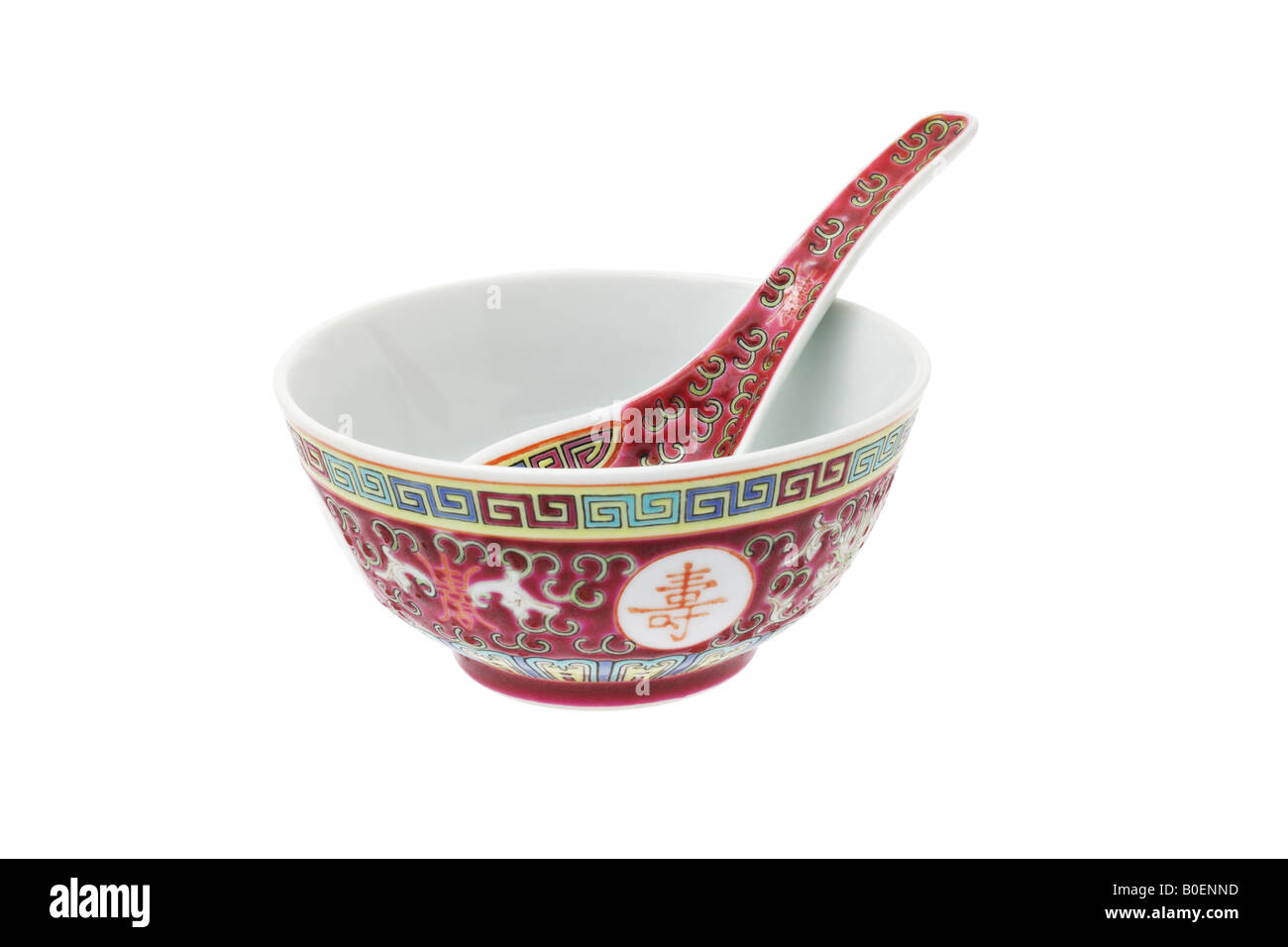 Chinese longevity bowl spoon traditional hi-res stock photography and ...