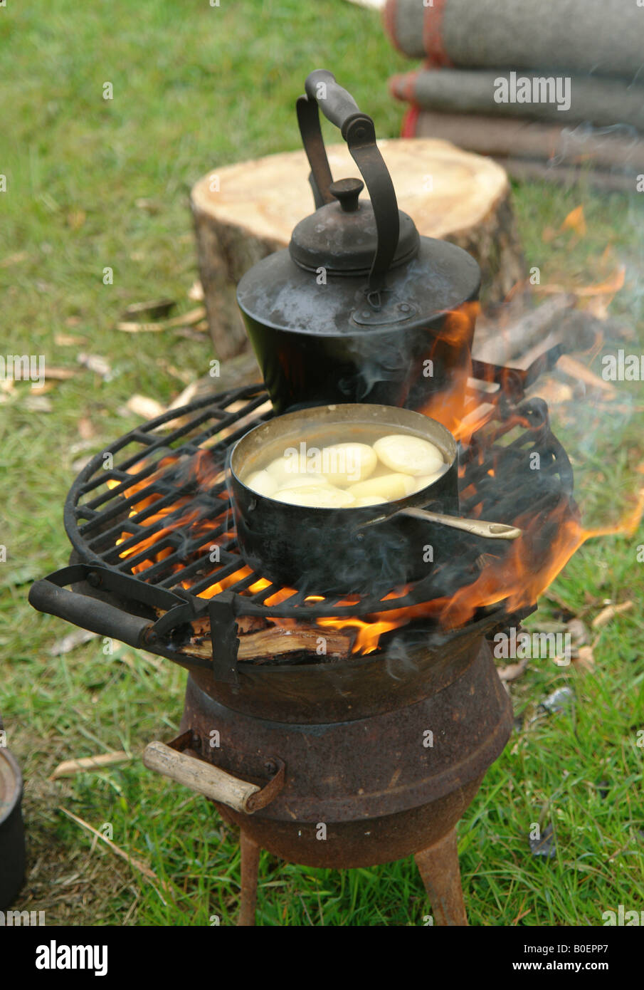 American civil war camp food hi-res stock photography and images - Alamy