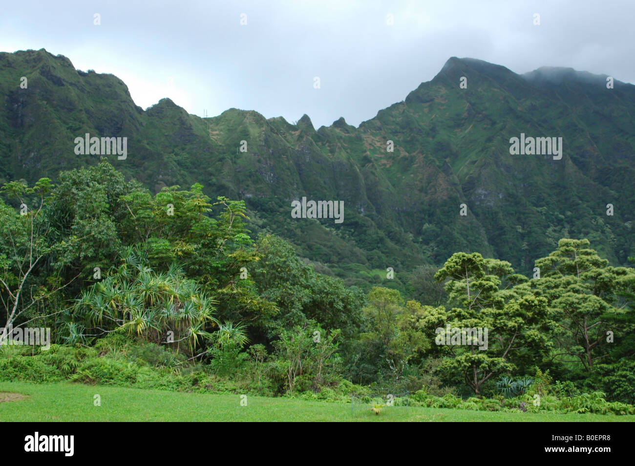 Koolau mountains kaneohe oahu hawaii usa hi-res stock photography and ...
