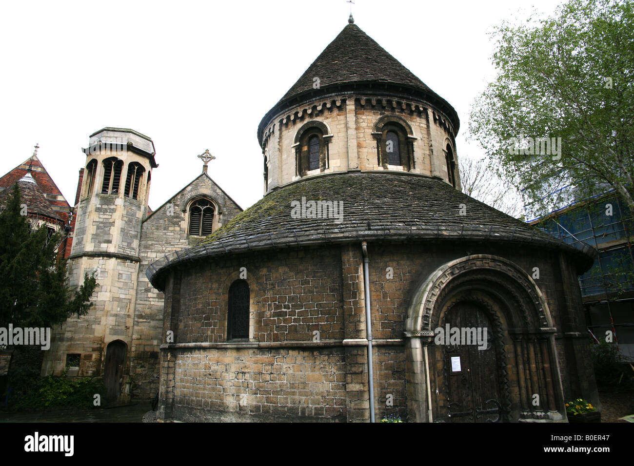 11th century Holy Sepulchre known as the Round Church in Cambridge ...