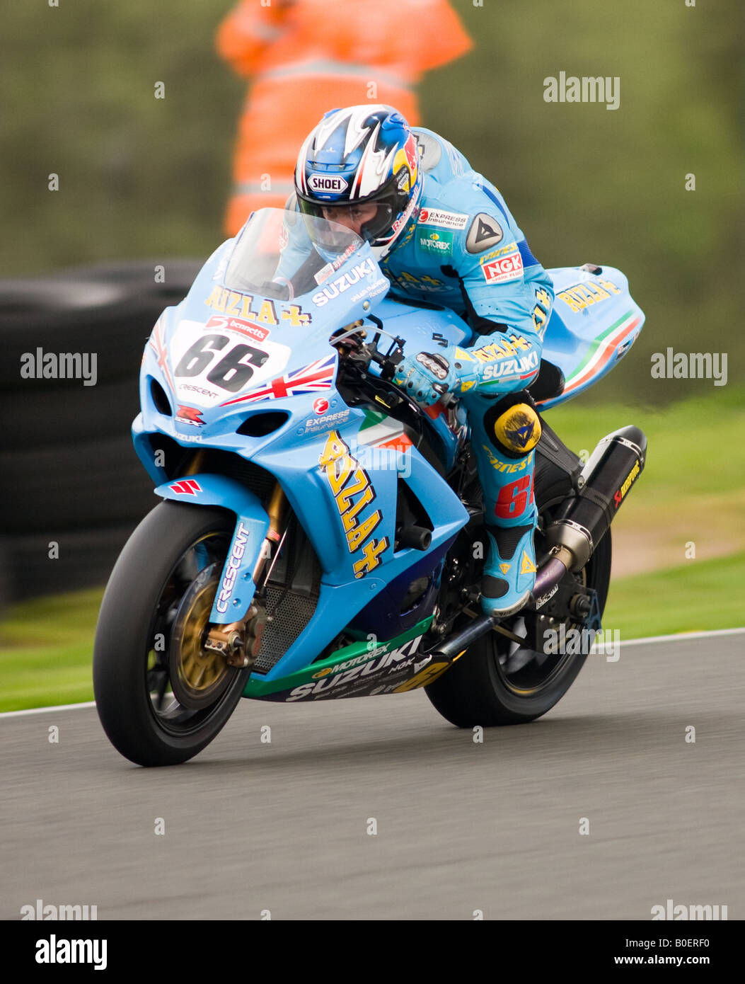 British Superbikes, Oulton Park, Tom Sykes, Rizla Suzuki Stock Photo ...