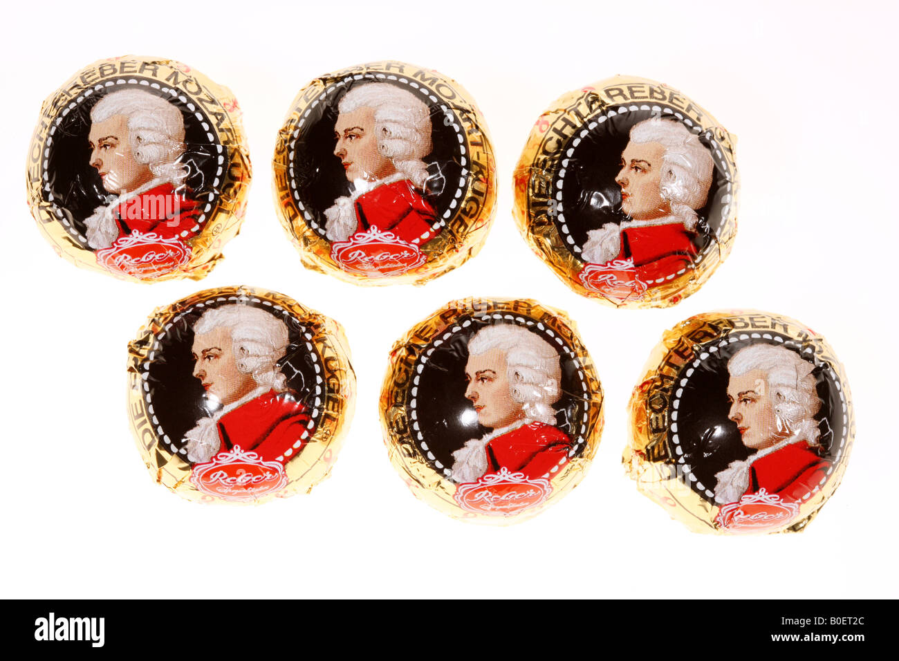 Sweets Mozart Kugeln Praline Stock Photo - Alamy