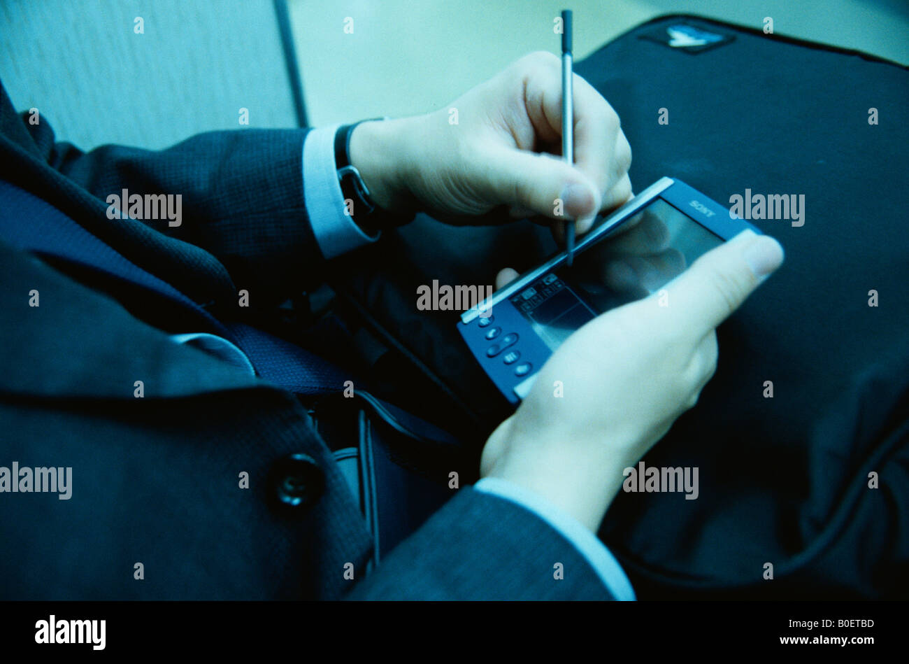 Handheld computers hi-res stock photography and images - Alamy